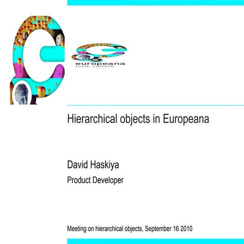 Hierarchical objects presentation | PPT