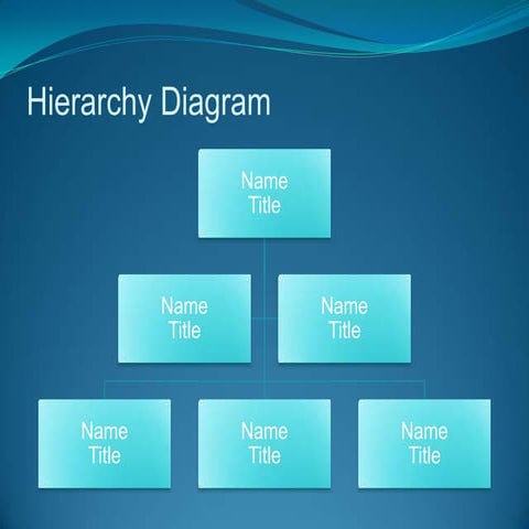 Hierarchy diagram | PPTX