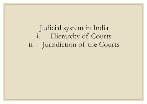 Types of courts | PPTX