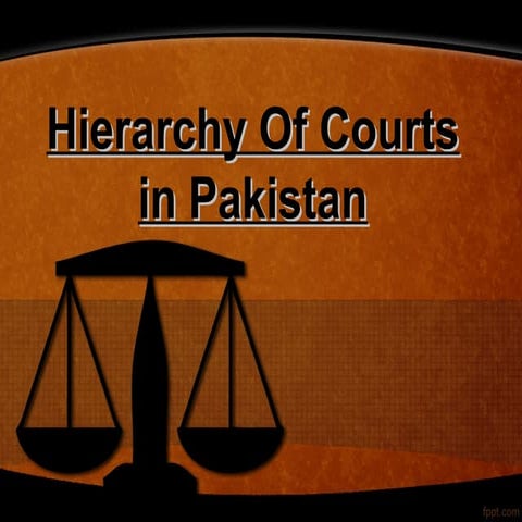 The judicial system of Pakistan | PDF