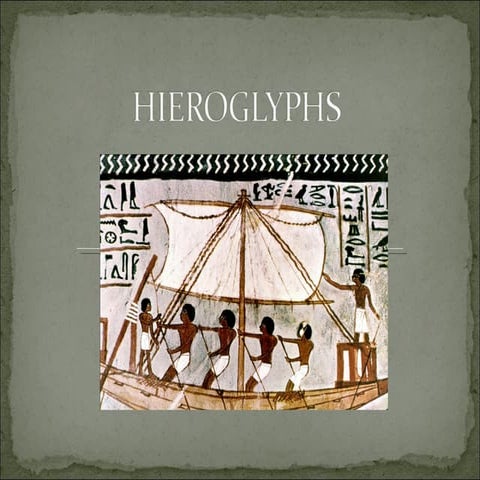 Hieroglyphics | PPTX