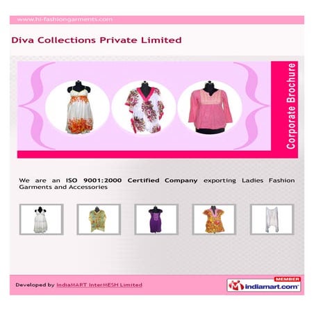 Diva Collections Private Limited, Gurgaon, Fantasy Dresses | PDF