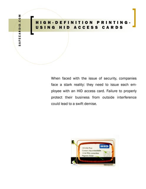 All About Hid Access Cards | PDF
