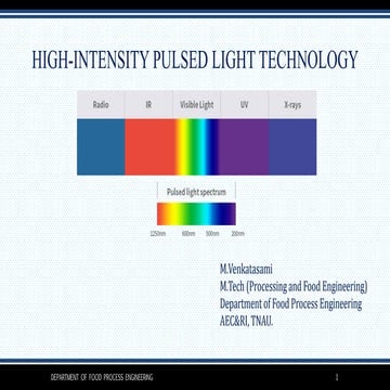 High intensity pulsed light technology | PPT