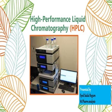 High-Performance Liquid Chromatography (HPLC) ppt.pptx
