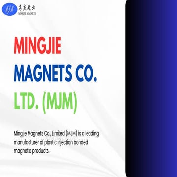 High-Performance Plastic Bonded SmFeN for Industrial Applications- MJ ...