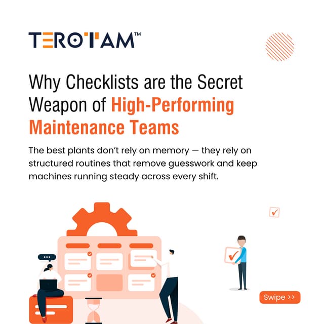 Why Checklists are the Secret Weapon of High-Performing Maintenance Teams | PDF