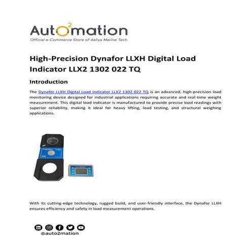 High-Precision Dynafor LLXH Digital Load Indicator LLX2 1302 022 TQ.pdf