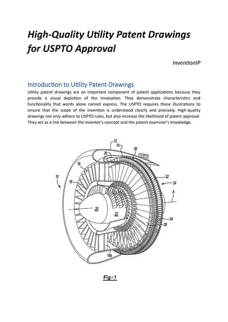 Patent Application Drawings: A Complete Guide to Utility and Design Patents | The Patent Experts ...