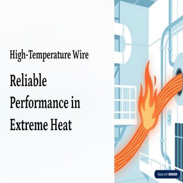 High-Temperature Wire for Efficient and Safe Heat Performance | PDF