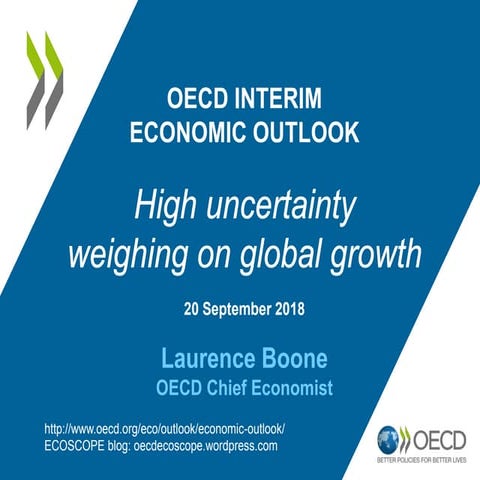 High uncertainty weighing on global growth OECD interim economic ...