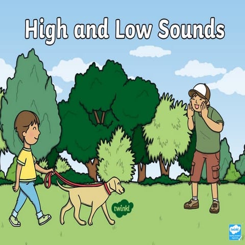 High and Low Sounds PowerPoint.pptx is for grade 3 or 4 students | PPTX