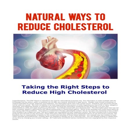 Cholesterol Posters