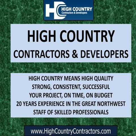 Construction Brochure Overview | PDF