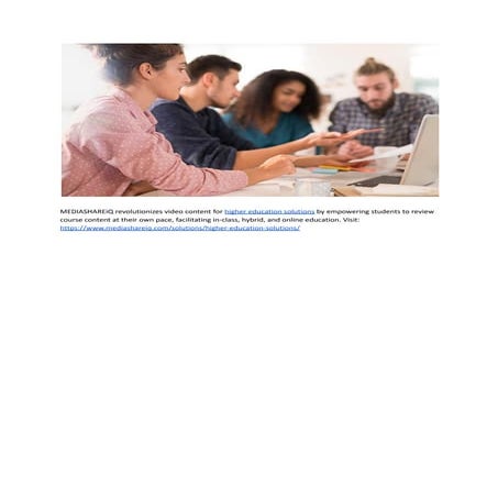 Higher Education Solutions | PDF