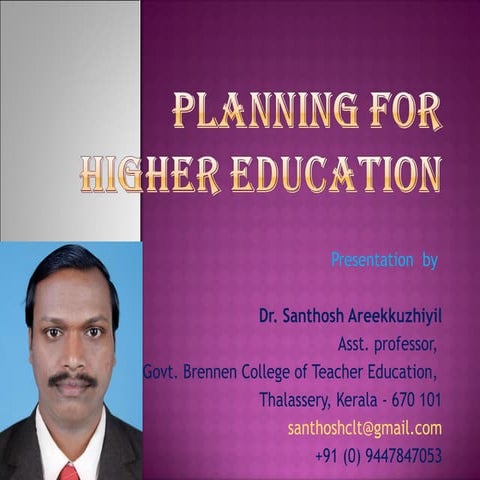 Higher education | PPT