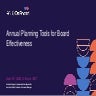 AGB OnBoard: 3 Annual Planning Tools to Increase Board Effectiveness | PPT