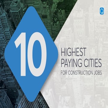 Highest Paying Cities for Construction Jobs in the U.S. | PPT