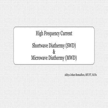 High Frequency Current (SWD & MWD).pptx