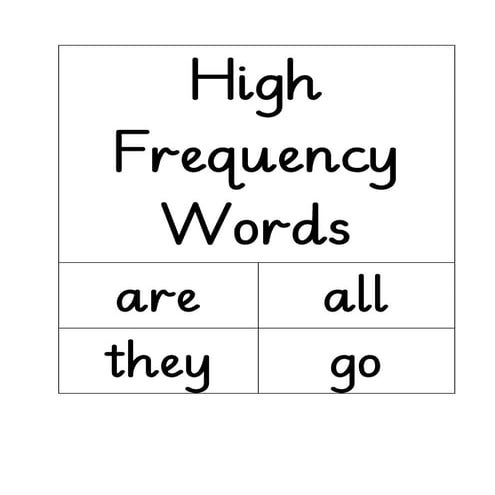 High Frequency Words for Montessori .pdf
