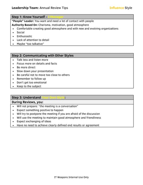 High I Annual Review Tips high-i-annual-review-tips