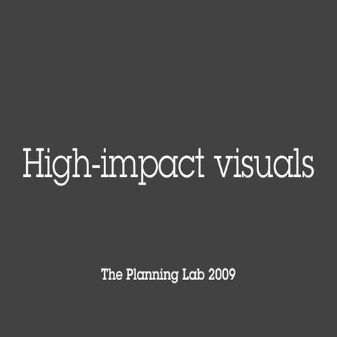 High Impact Visuals | PDF