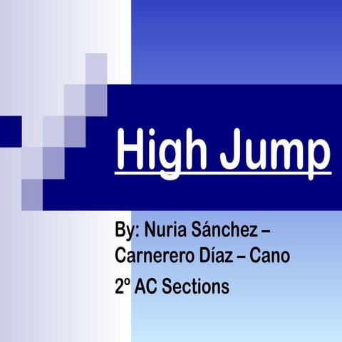 High jump presentation | PPT