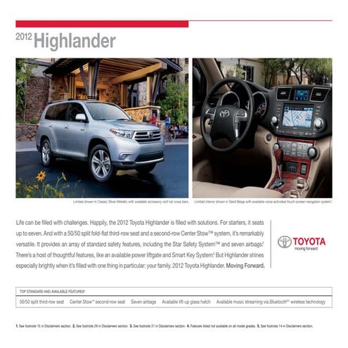 2012 Toyota Sequoia - Cabe Toyota | PDF