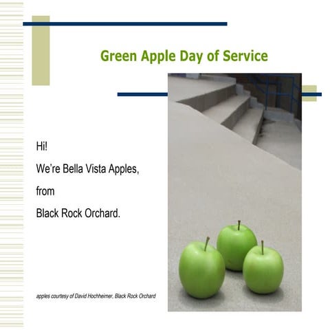 Highlandtown2 green apple | PPT