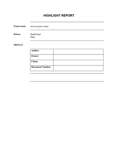 Prince 2, project managment Document Business case | PDF