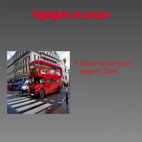 Things In London | PPT