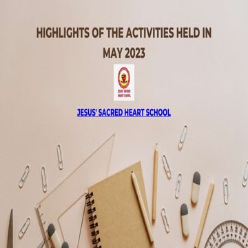 Highlights of different activities and annual function | PDF