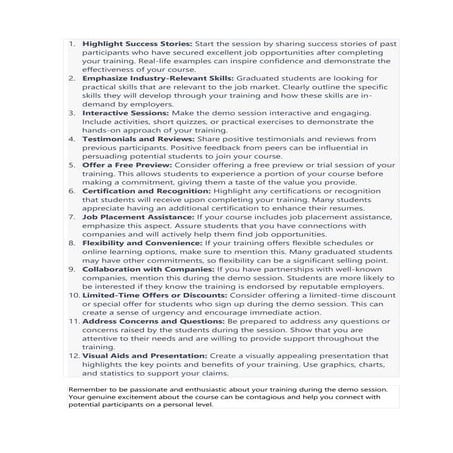 Highlight Success Stories.docx