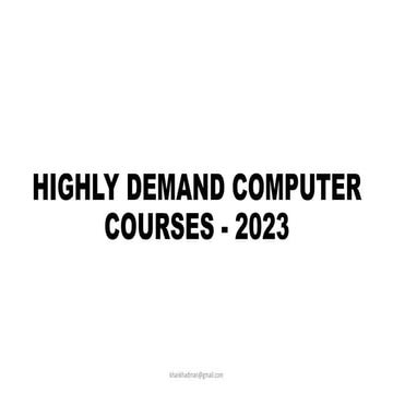 Highly Demand Computer Courses 2023.pdf