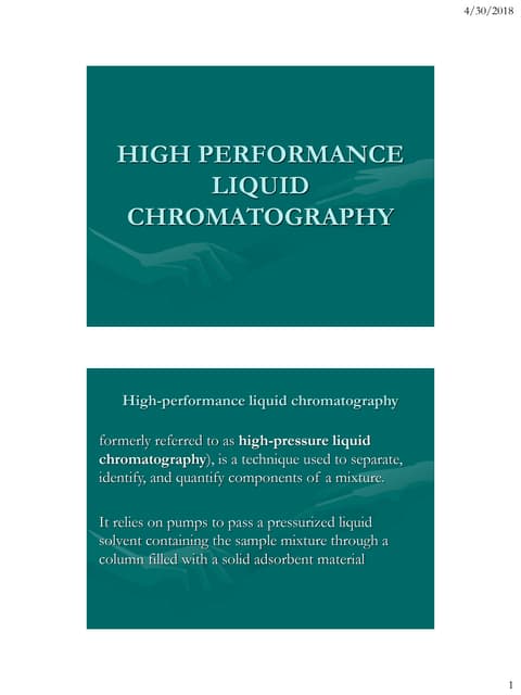 CHROMATOGRAPHY and its types with procedure,diagrams,flow charts,advantages and disadvantages.pptx