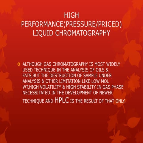 High performance(pressure | PPT