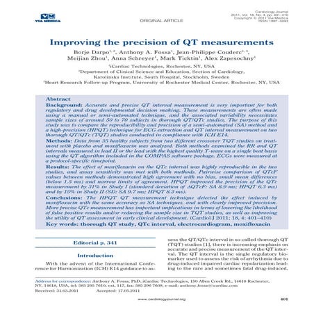 High precision qt validation | PDF