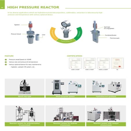High pressure reactor catalog_sf | PDF