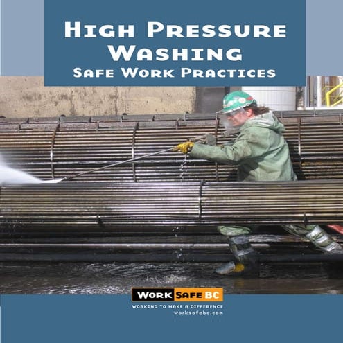 High pressure Washing - Safe Work practices | PDF