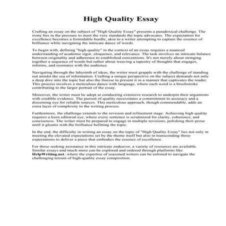 High Quality Essay.pdf