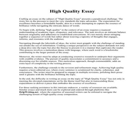 High Quality Essay.pdf