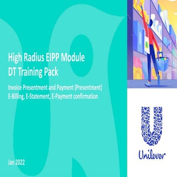 High Radius EIPP (Invoice, Statement Presentment, Payment confirmation ...