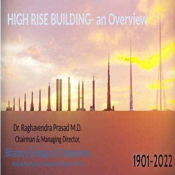 High Rise Building presentation of green buildingd | PPT