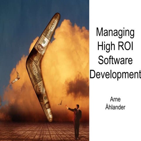 High ROI Development | PPT