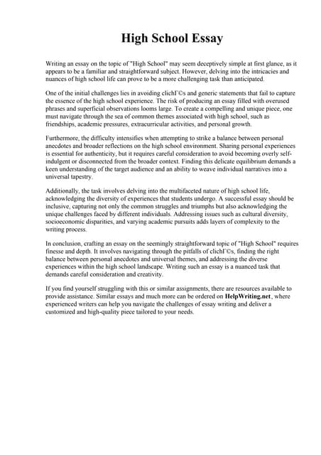 Essay Topics About School.pdf