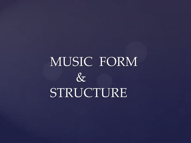 FORMS OF MUSIC- LNA - LOCAL MUSIC TYPES AND FORMS | PPTX