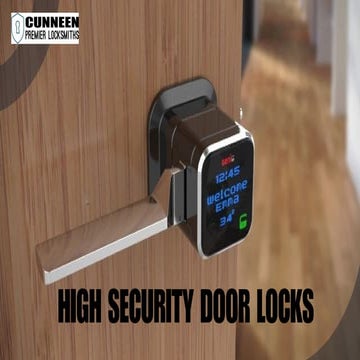 Understanding High Security Door.. Locks | PDF