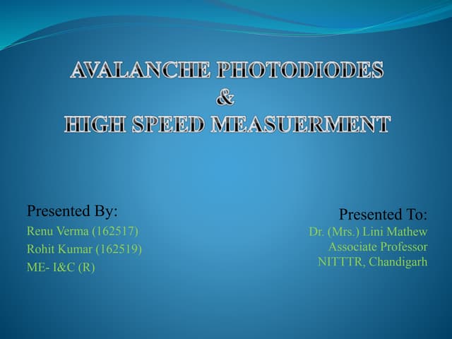 Measurement of VoD of explosives.pptx