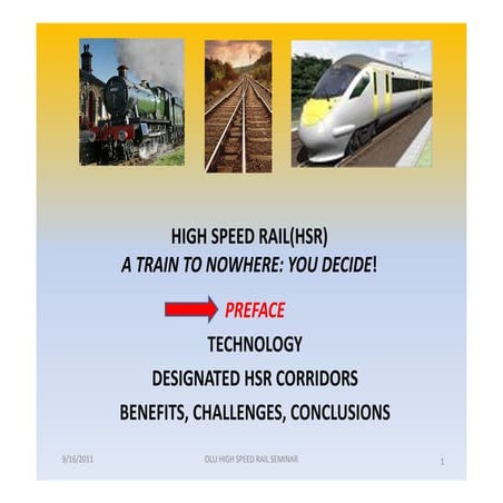 High speed rail 01 | PDF