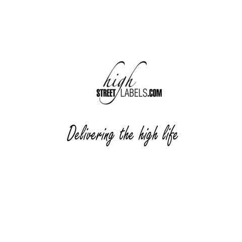 High street labels strategy presentation | PPT